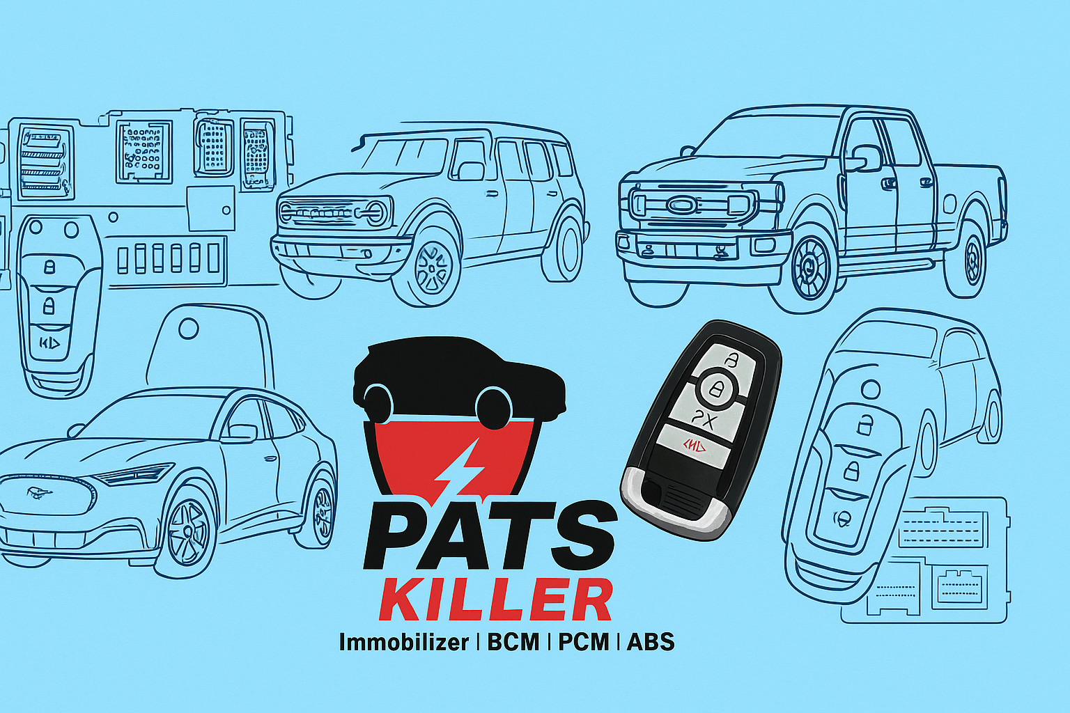 Ford PATS Incode Calculator for Locksmiths & Technicians | PatsKiller